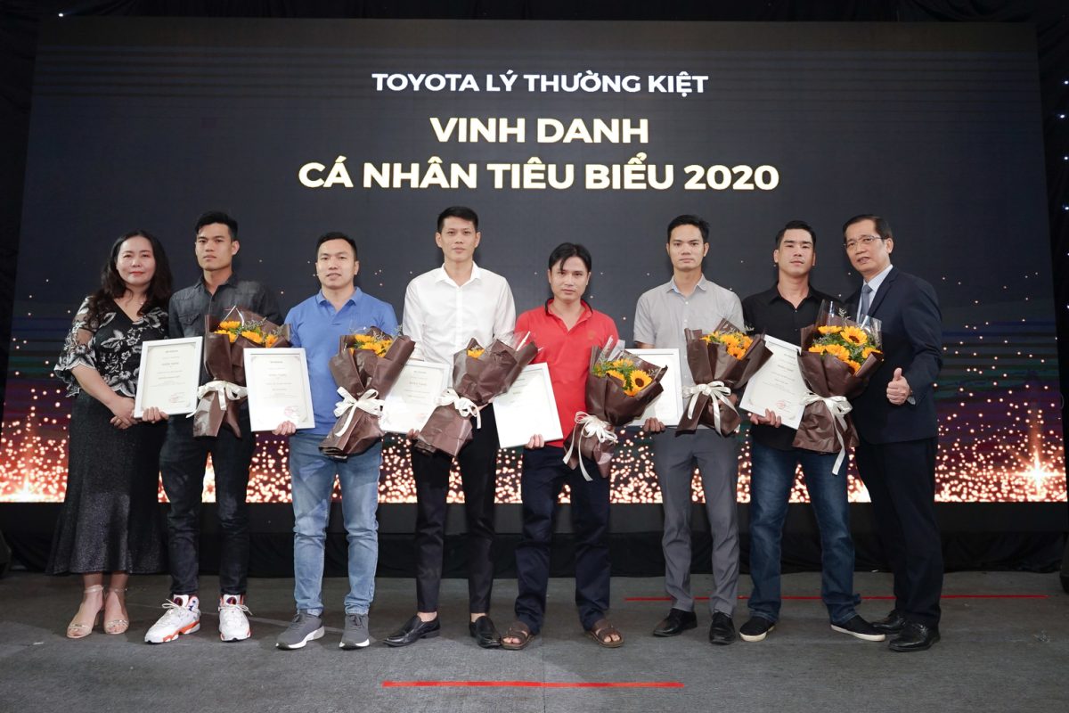 Vinh danh những gương mặt tiêu biểu 2020: Niềm tự hào của Toyota Lý ...